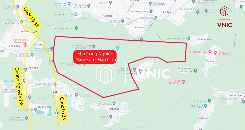 Khu công nghiệp Nam Sơn Hạp Lĩnh - Bắc Ninh - VNIC - Vietnam Invesment ...